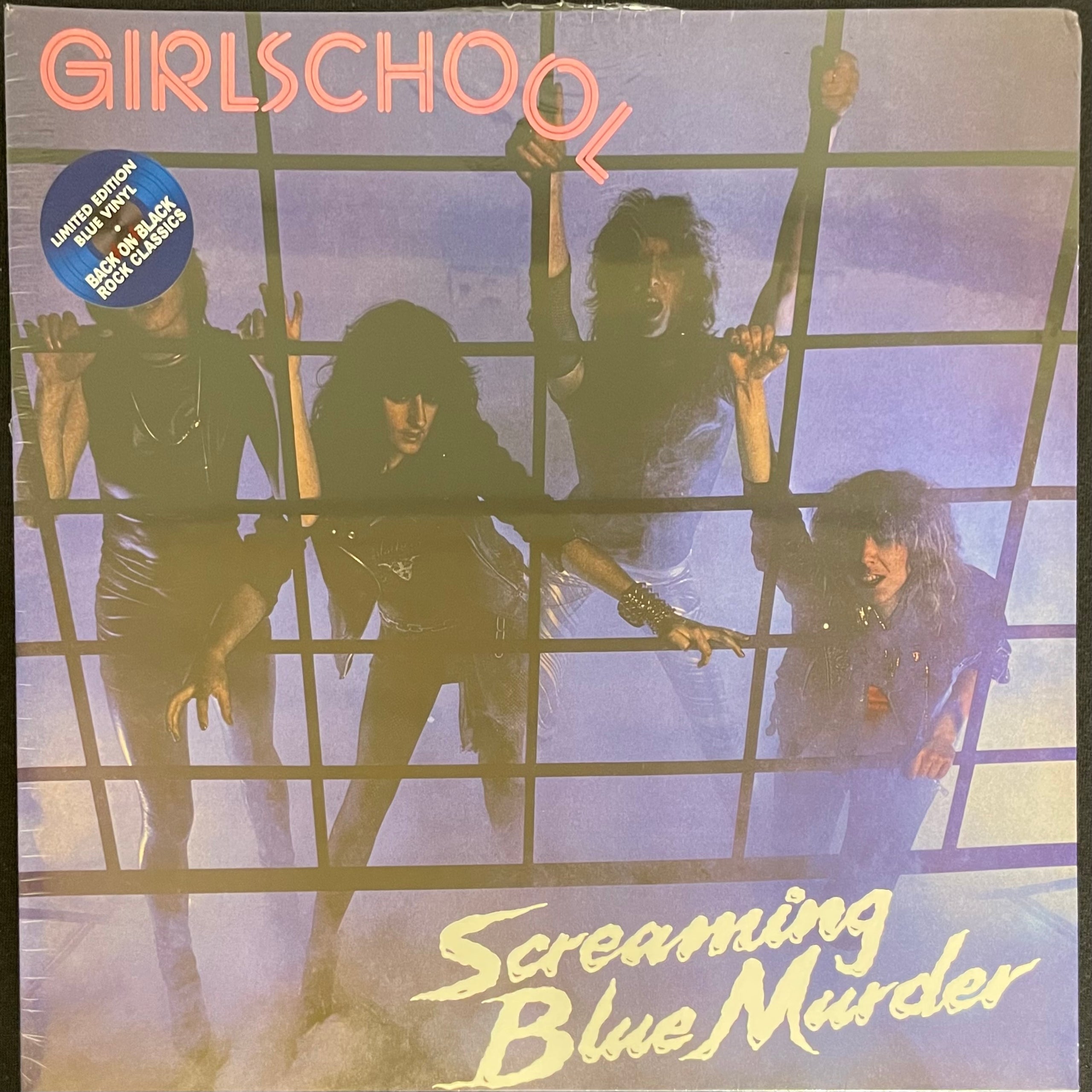 Girlshool - Screaming Blue Murder (Blue Vinyl) | Verbena Vinyl